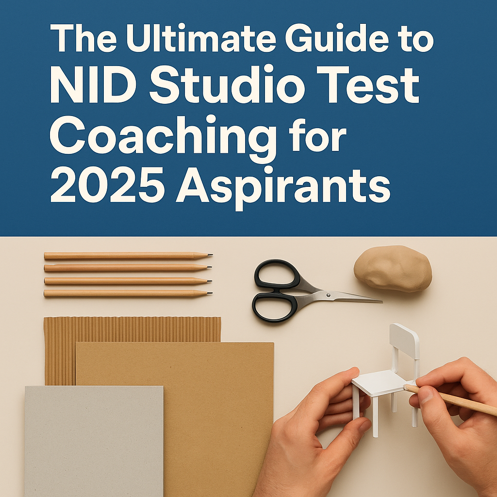 NID Studio Test Coaching Guide 2025: Tips, Online Training & Success
